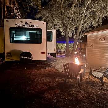 Beautiful Shaded RV Lot In Natures Coast Landing RV Resort Lot 209 - RV ...
